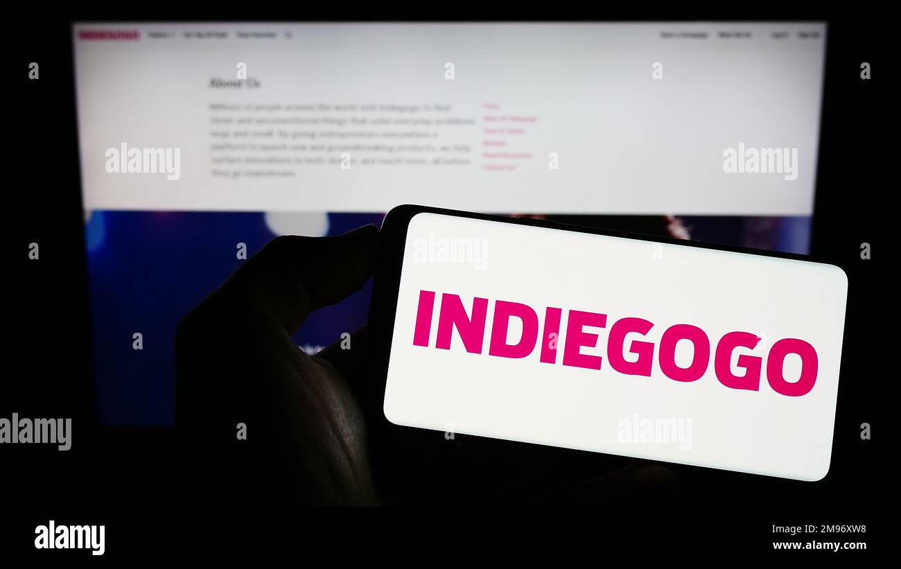 Indiegogo logo hi-res stock photography and images - Alamy