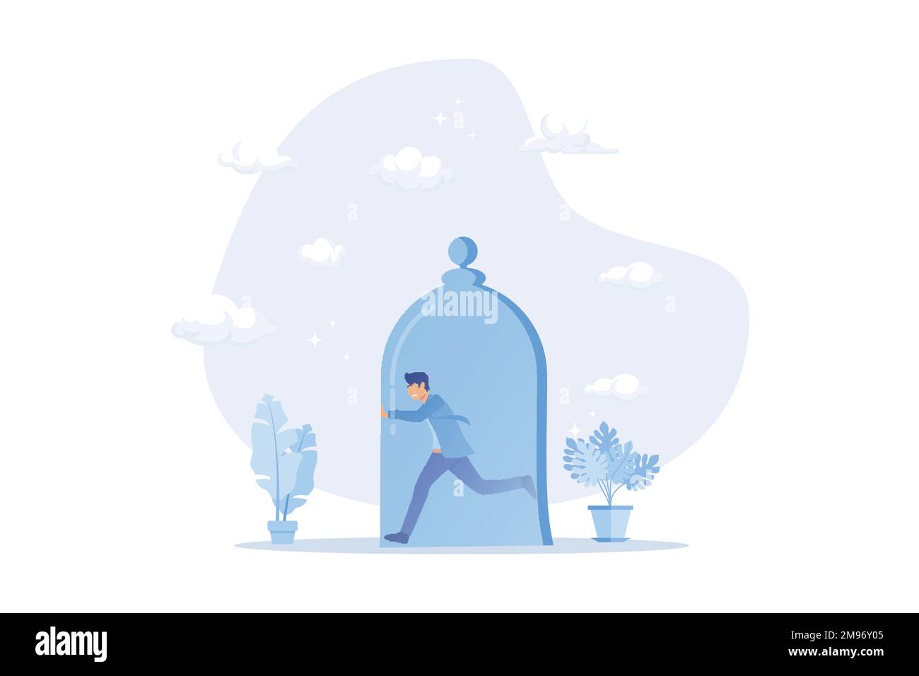 Business constraints, limitation or stagnant, restriction, prohibition ...