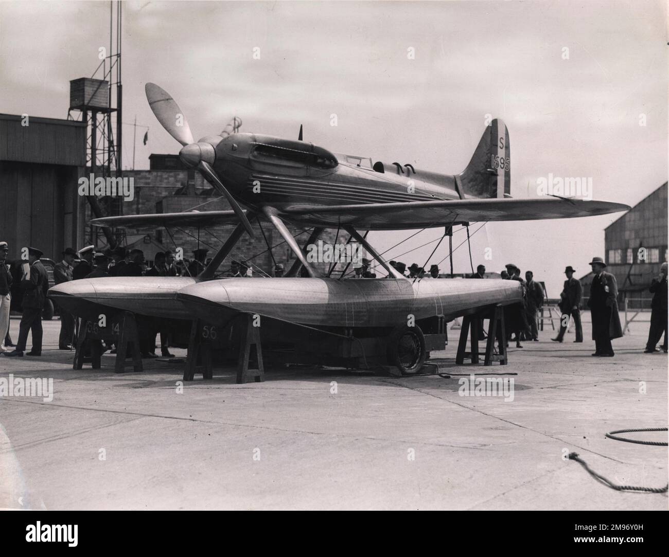Supermarine S6B, S1595, now on display in the Science Museum Stock ...