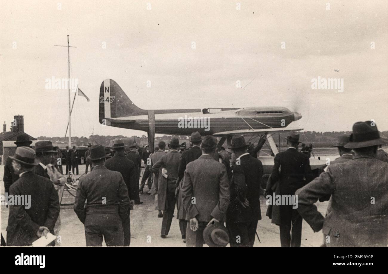 Supermarine S6, N247 Stock Photo - Alamy