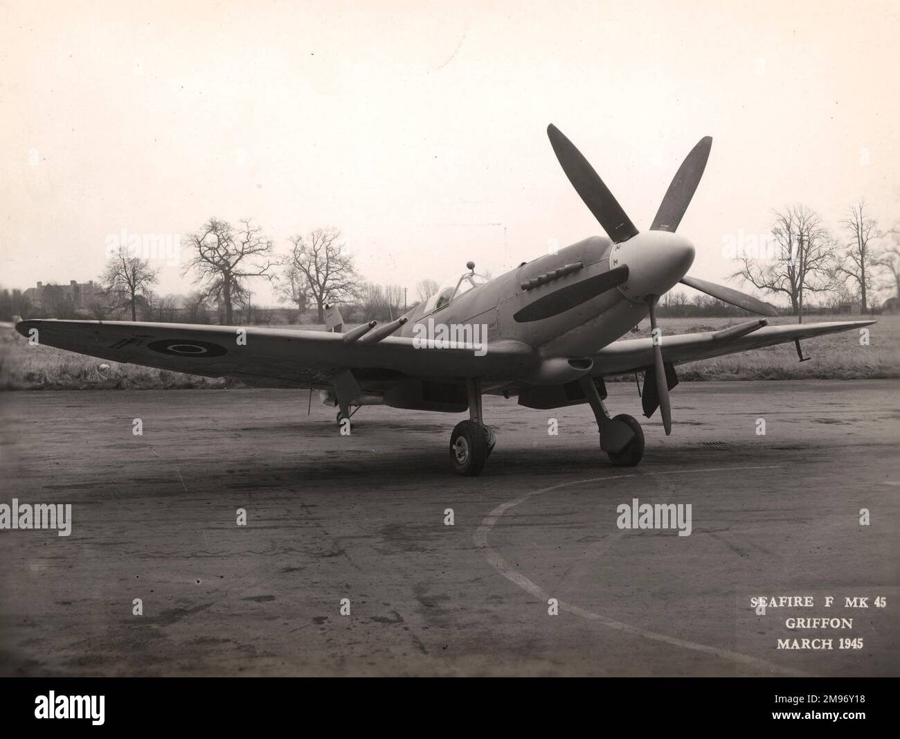 Supermarine Seafire F45, LA432. March 1945 Stock Photo - Alamy