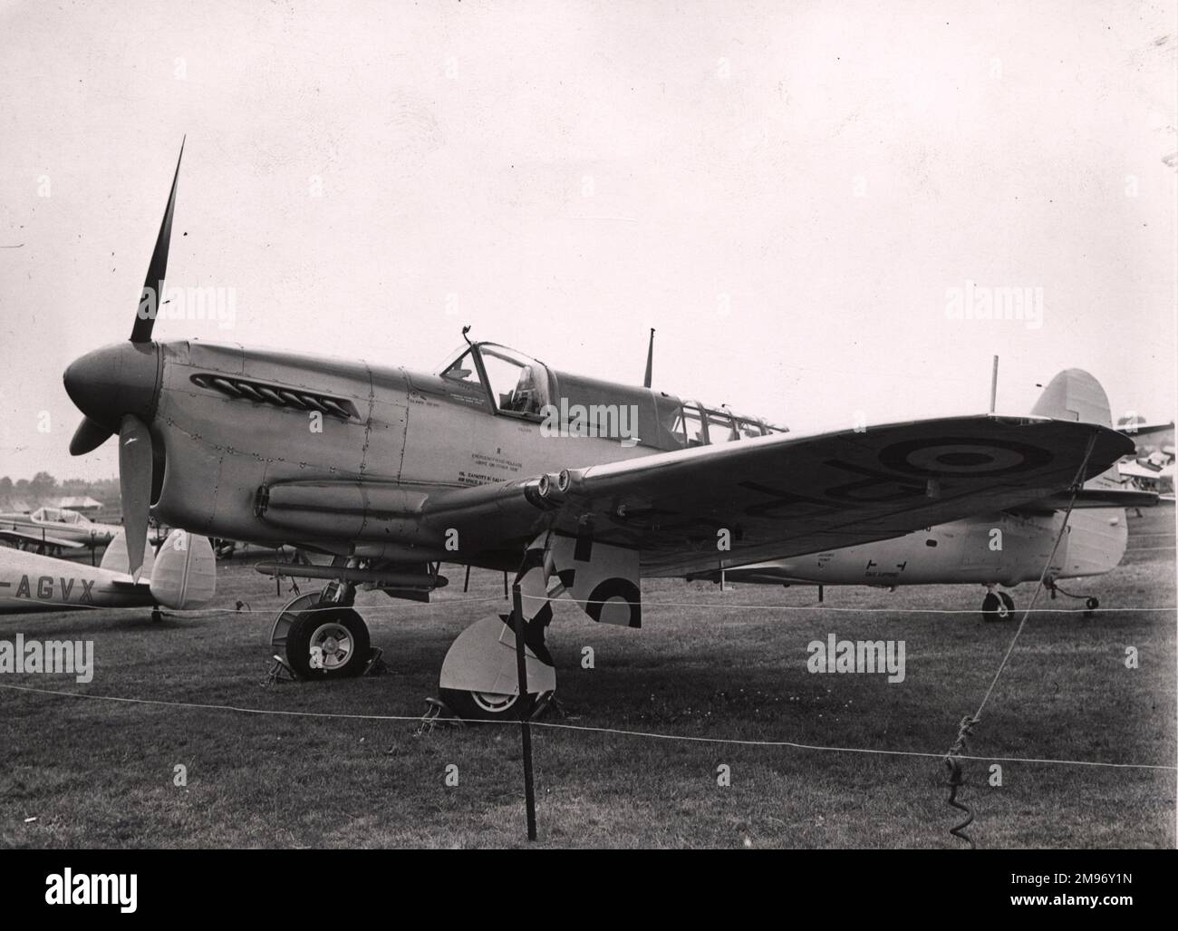 Fairey Firefly 1, PP549, at the Daily Express 50 years of flying ...