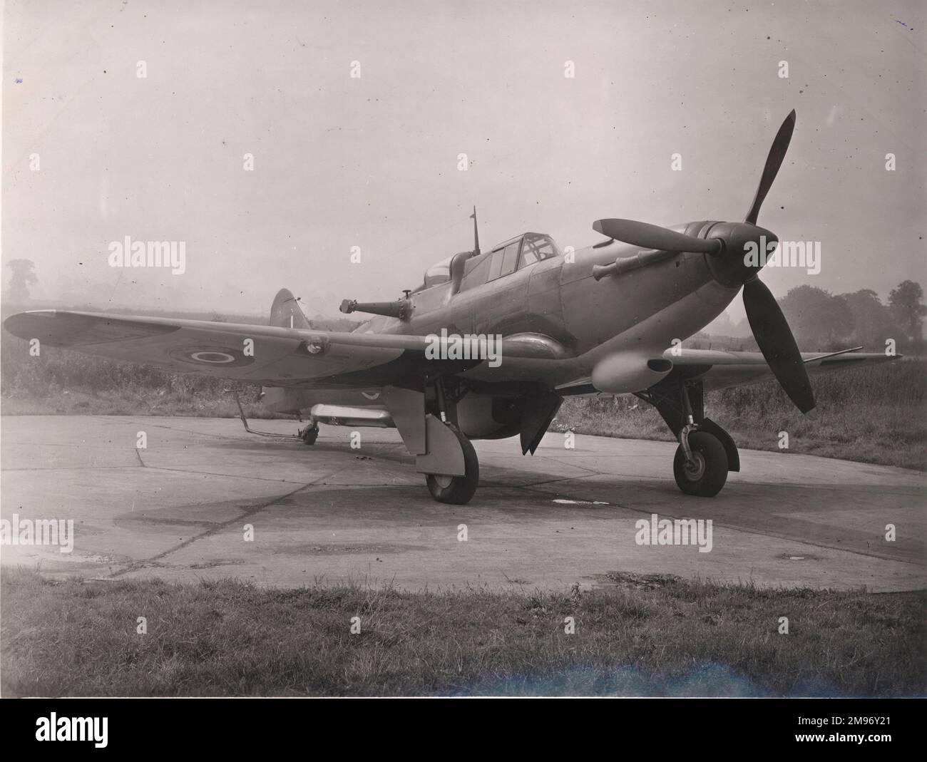 Prototype Boulton Paul Defiant TTIII conversion, N3488, at Pendeford ...