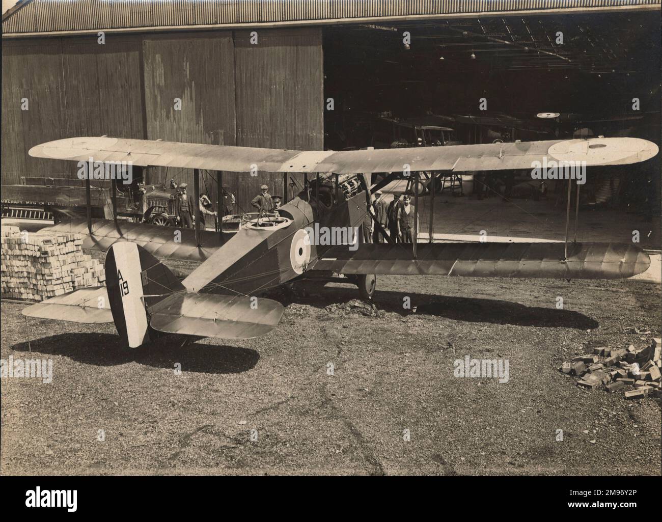 Airco DH4. Rear quarter Stock Photo - Alamy