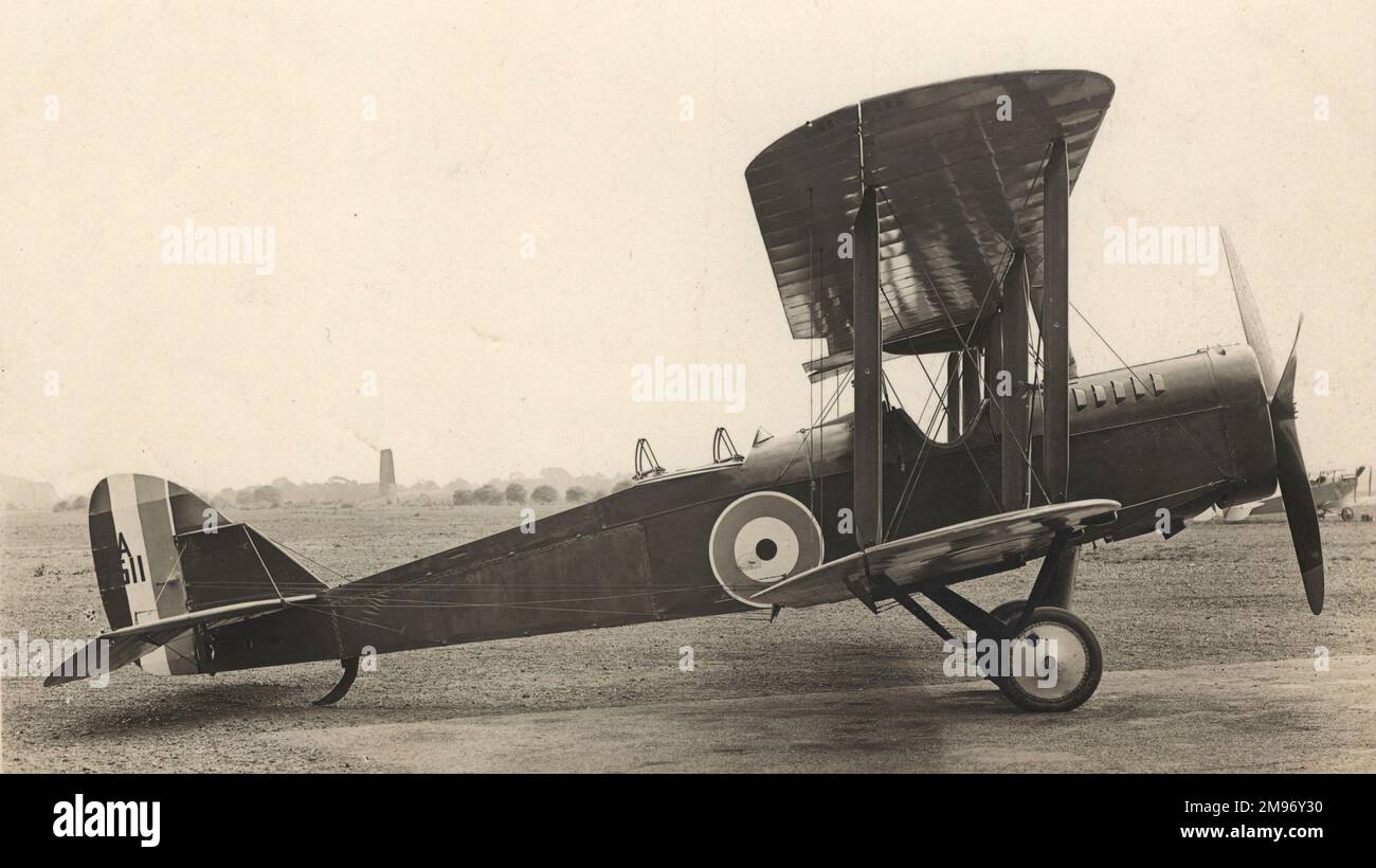 Airco DH4, A7511, powered by a RAF 3A engine Stock Photo - Alamy