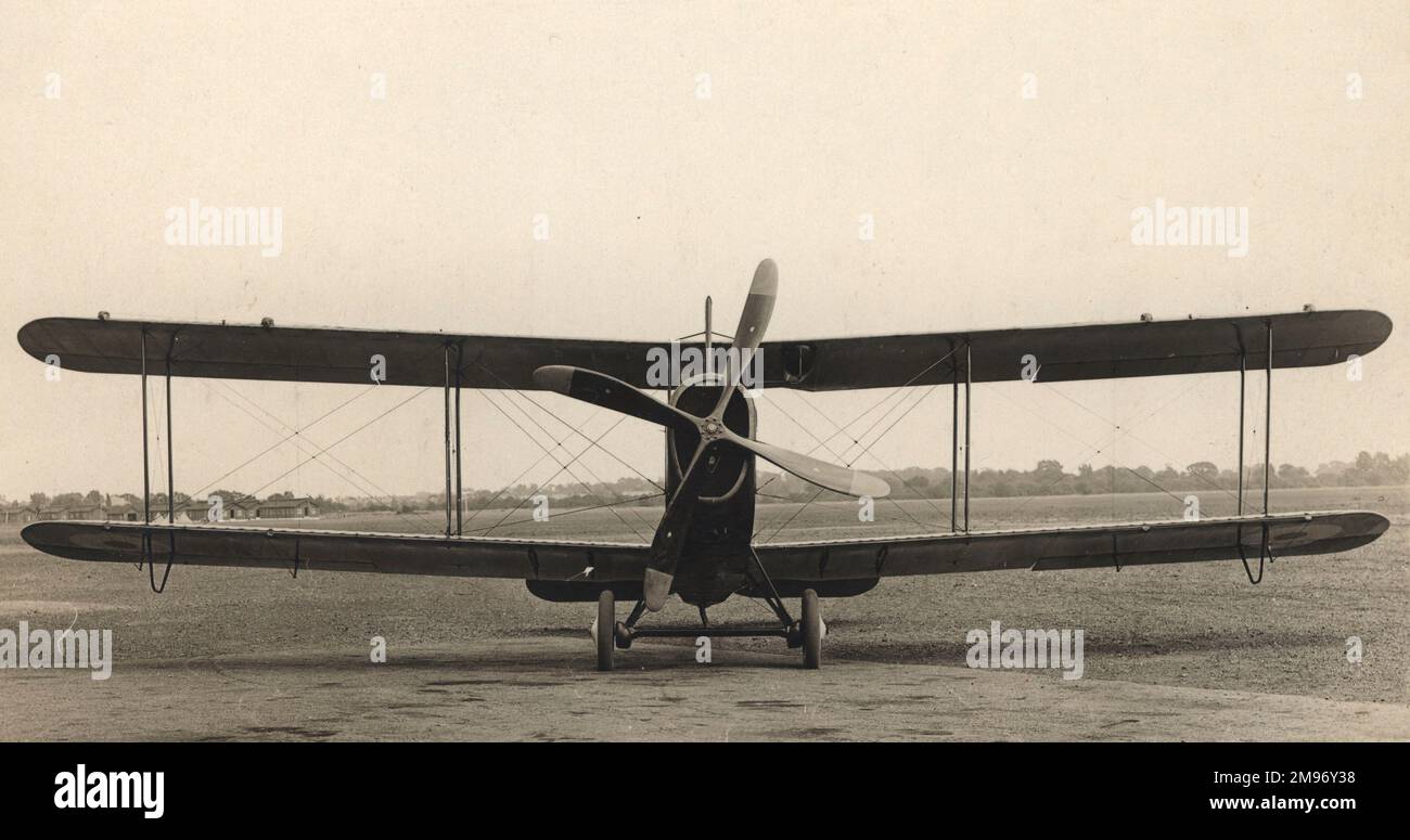 Airco DH4. Head on Stock Photo - Alamy