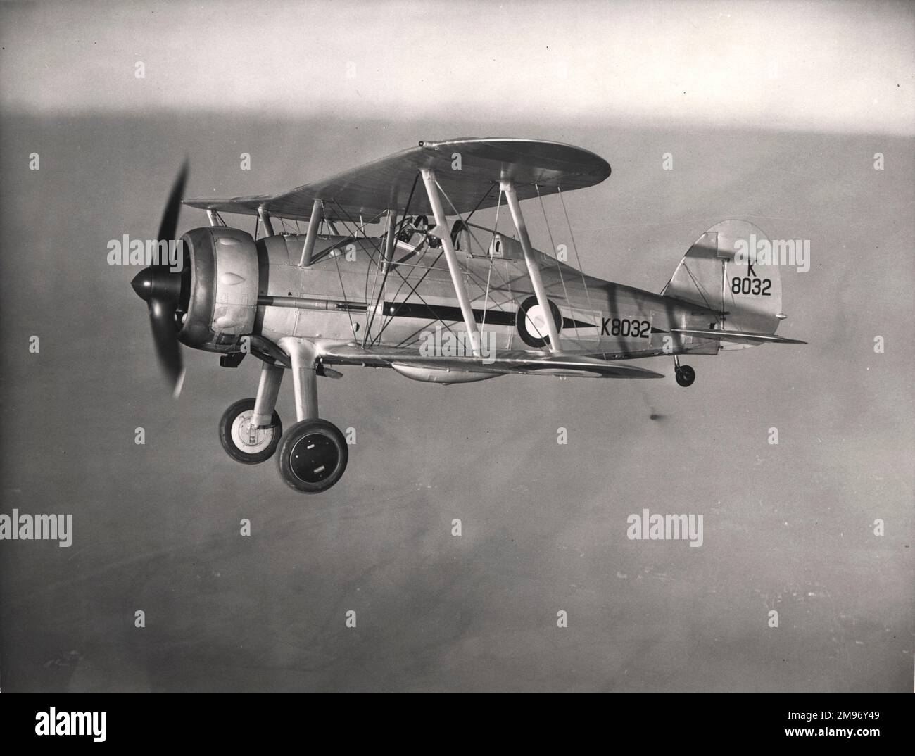 Gloster Gladiator II, K8032, remains airworthy with the Shuttleworth ...