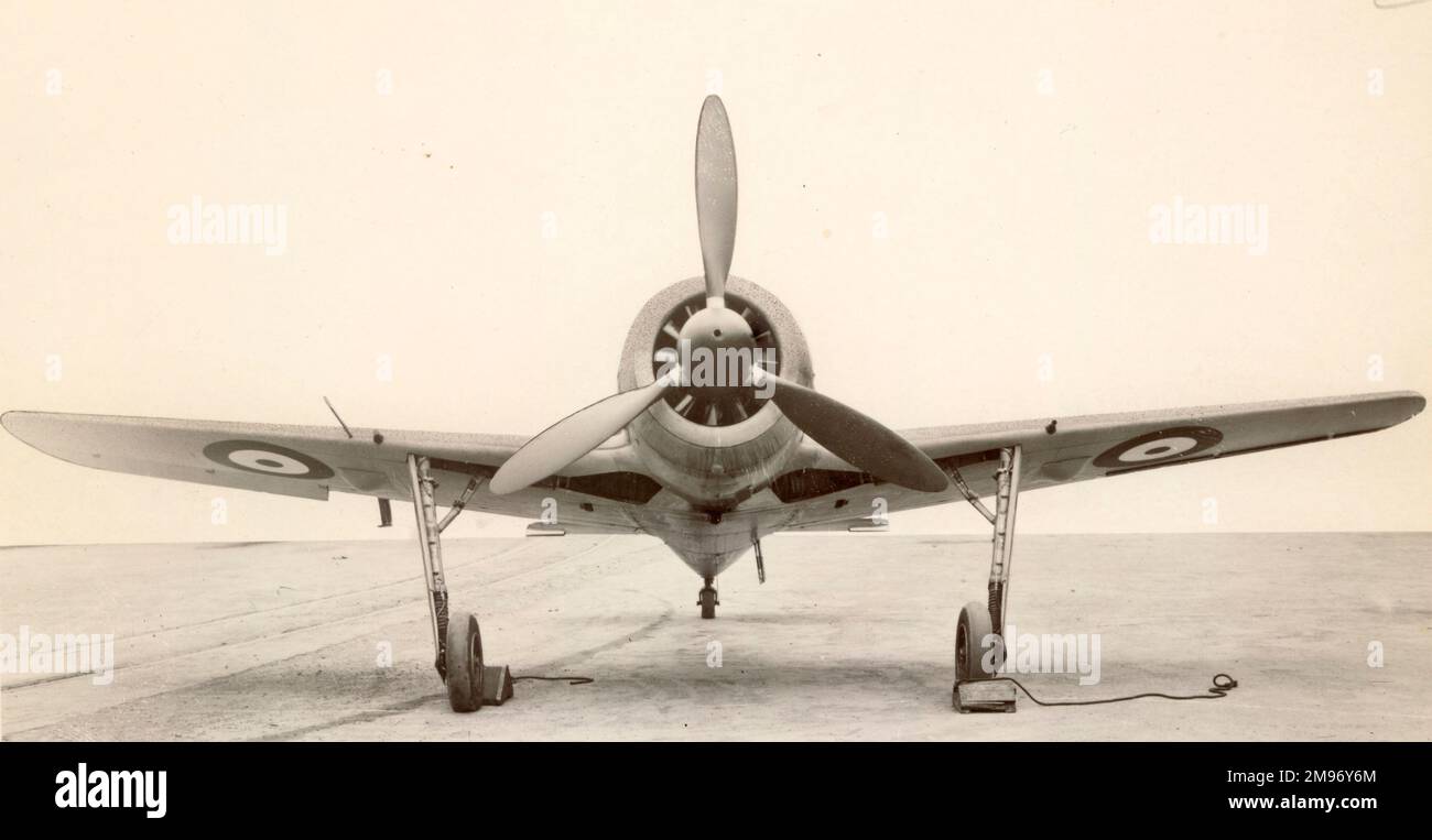 Captured Focke-Wulf Fw190A-3, MP499, in RAF markings Stock Photo - Alamy