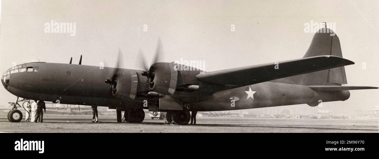 The first Boeing XB-29 to fly was used for aerodynamic and powerplant ...