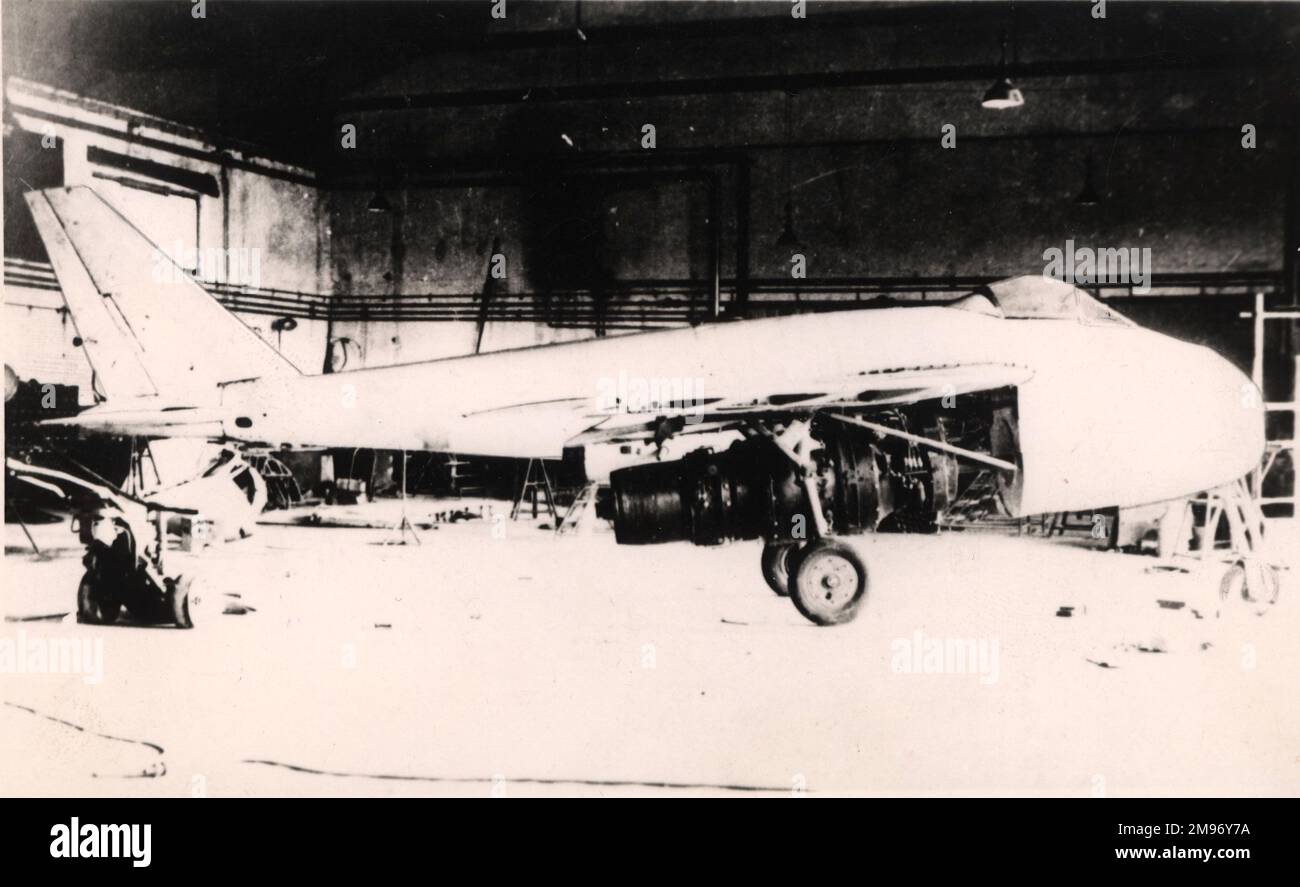 The Messerschmitt P1101 was only 80% complete when the war ended Stock ...