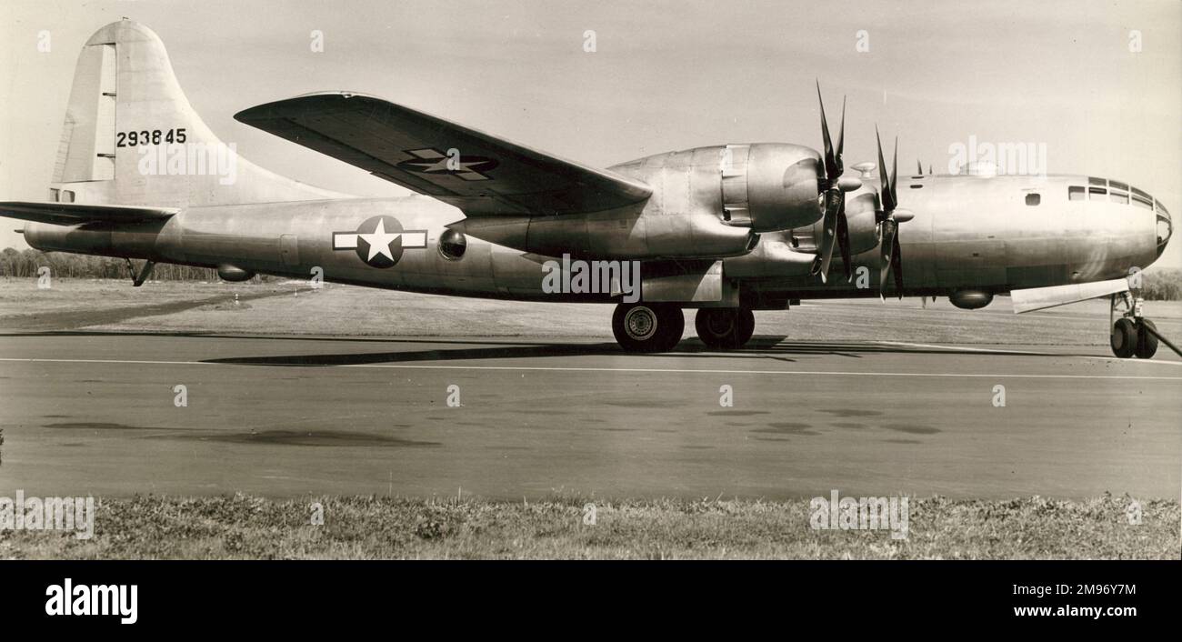 The sole Boeing XB-44, 42-93845, was a B-29A-1 fitted with four 28 ...