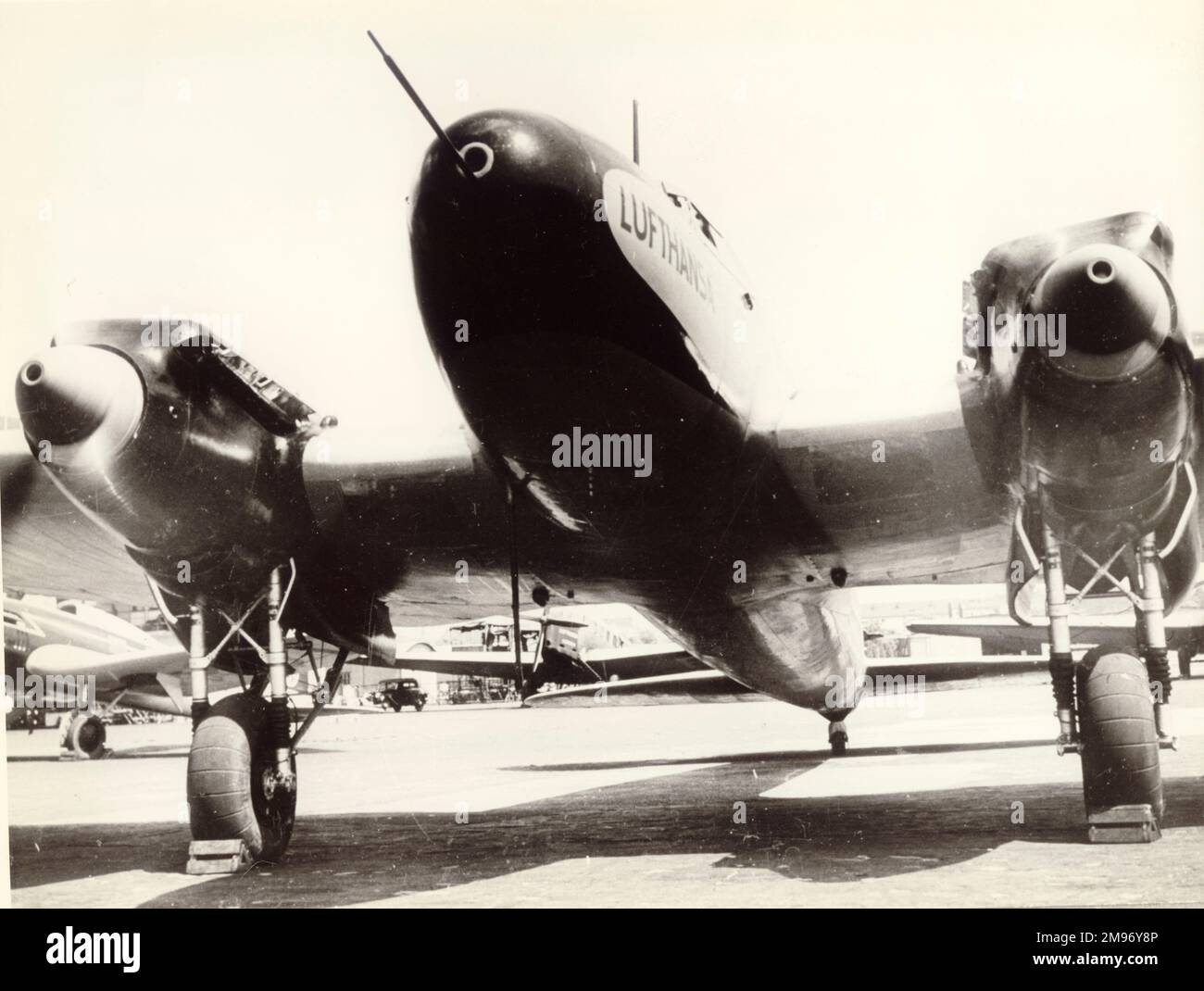 Heinkel He111C of Lufthansa Stock Photo - Alamy