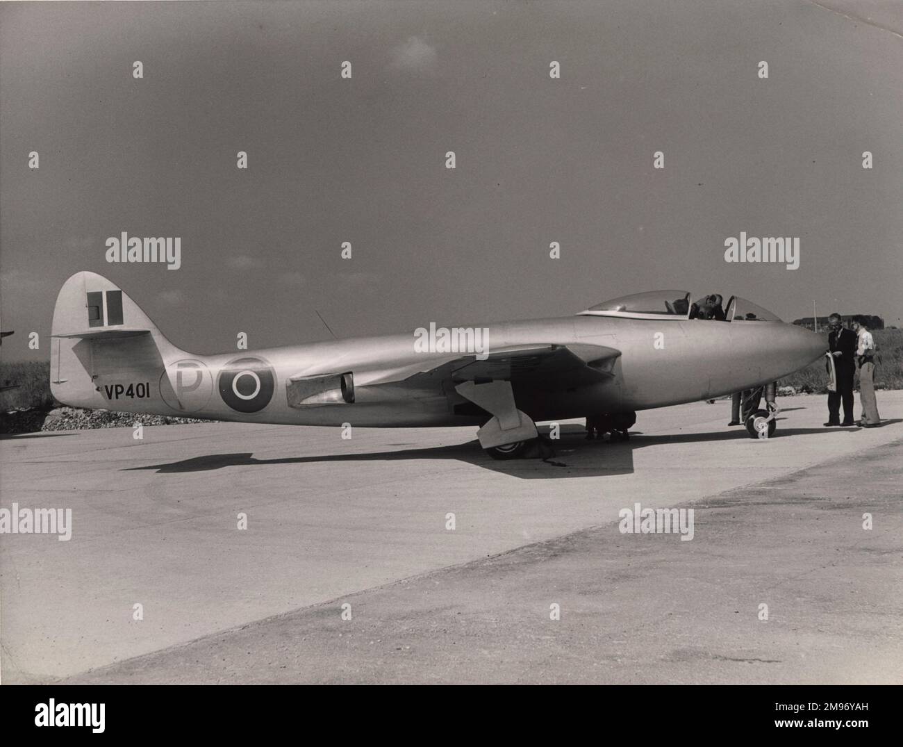 Hawker P1040, VP401, research aircraft which led to the Sea Hawk naval ...