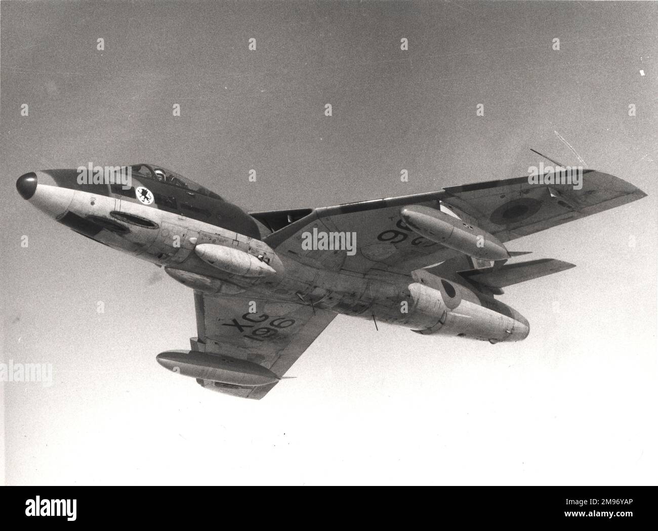 Hawker Hunter F6, XG196, of No234 Squadron of 229 Operational ...