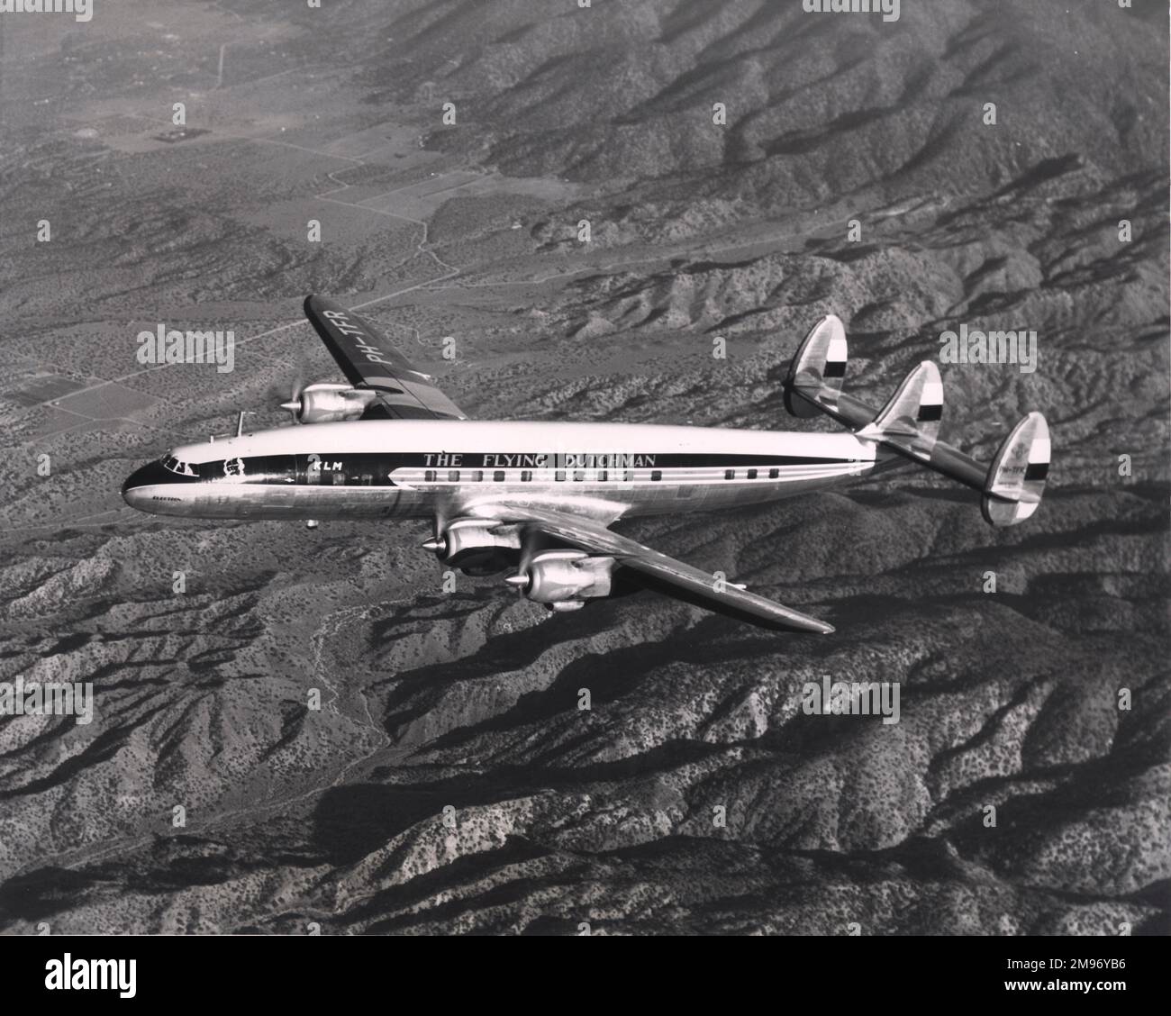 Lockheed Model 1049C Super Constellation, PH-TFR, Electron, of KLM ...