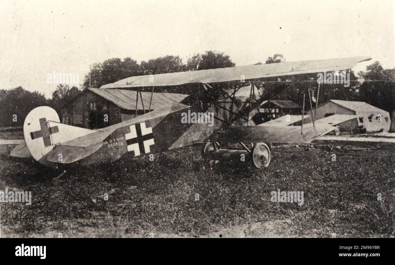 Fokker DVII in German markings Stock Photo - Alamy