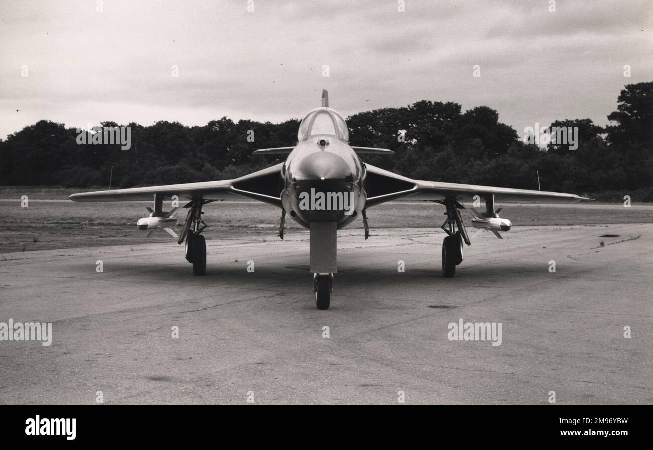 Hawker P1109B Hunter, XF378, was an F6 fitted with A20 radar and de ...