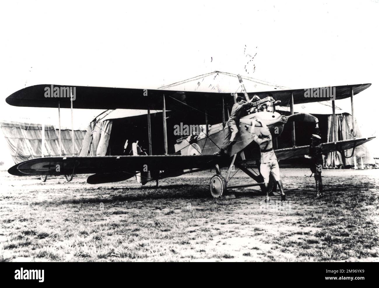 de Havilland DH9 in France Stock Photo - Alamy