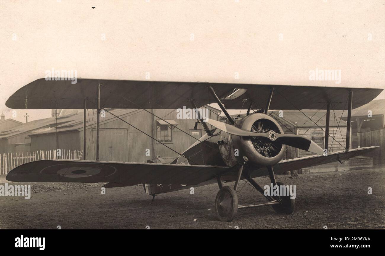 Sopwith F1 Camel fitted with a single camera gun in place of the twin ...
