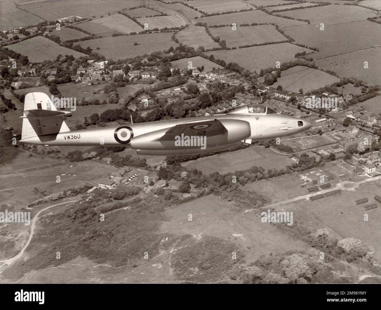 The Gloster Meteor FR9 prototype, VW360 Stock Photo - Alamy
