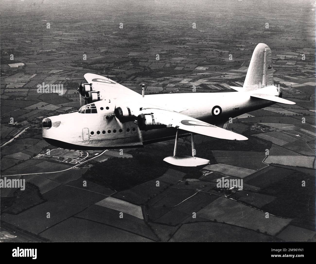 Short Sunderland I, L2160 Stock Photo - Alamy
