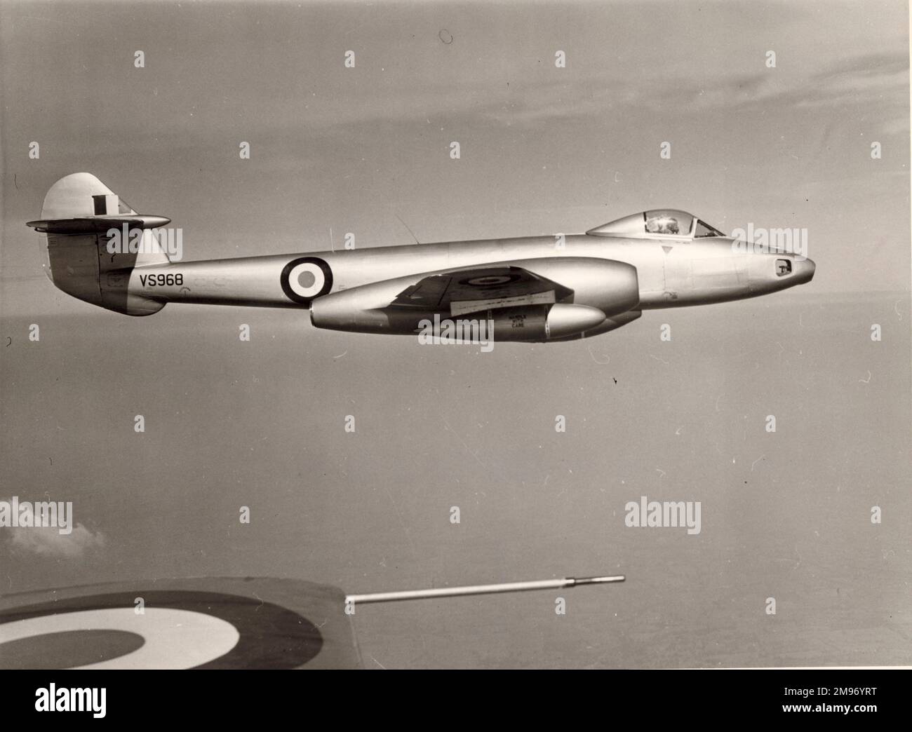 The Gloster Meteor PR10 prototype, VS968 Stock Photo - Alamy