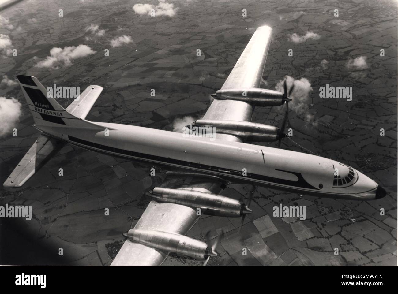 Bristol Britannia 301, G-ANCA Stock Photo - Alamy