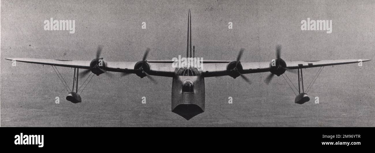 Short Sunderland I, L2160 Stock Photo - Alamy