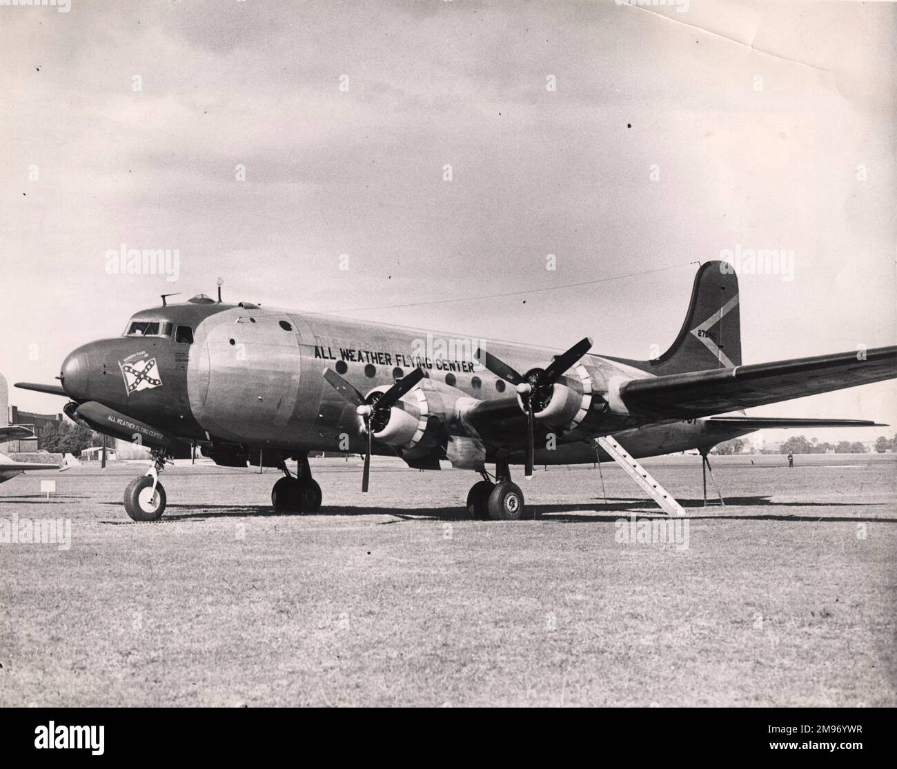 Douglas C-54D-1-DC of the All Weather Flying Center at Brize Norton on ...
