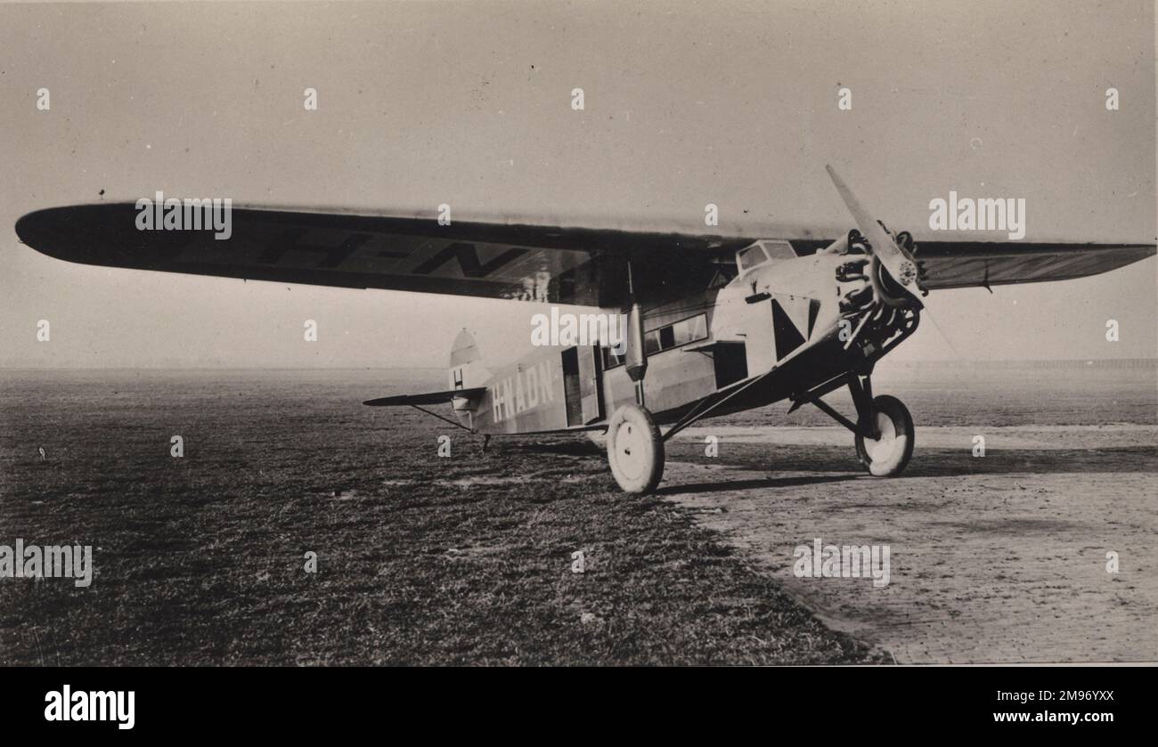 KLM Fokker FVIIa, H-NADN Stock Photo - Alamy