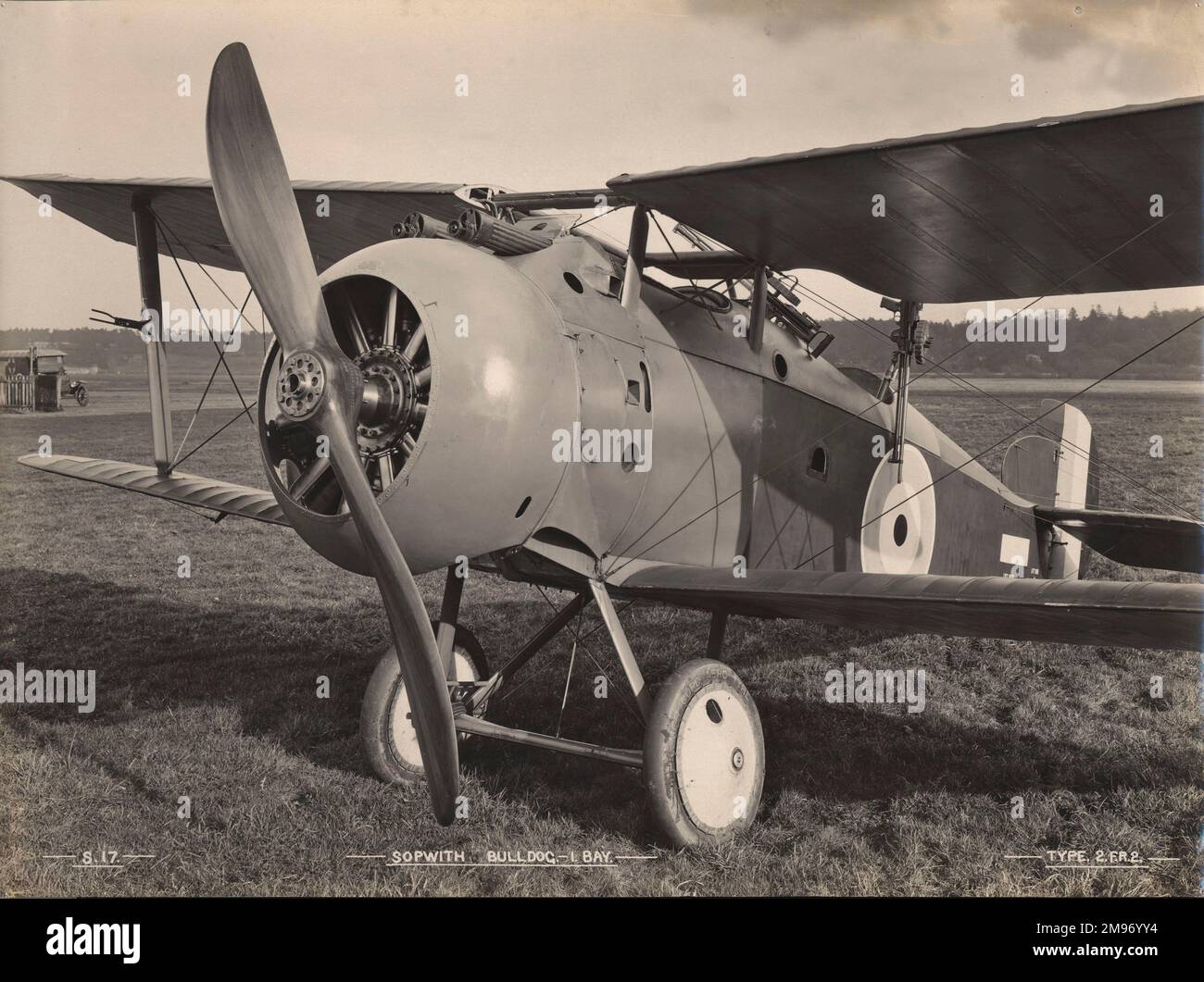 The first Sopwith 2FR2 Bulldog. Single-bay form Stock Photo - Alamy