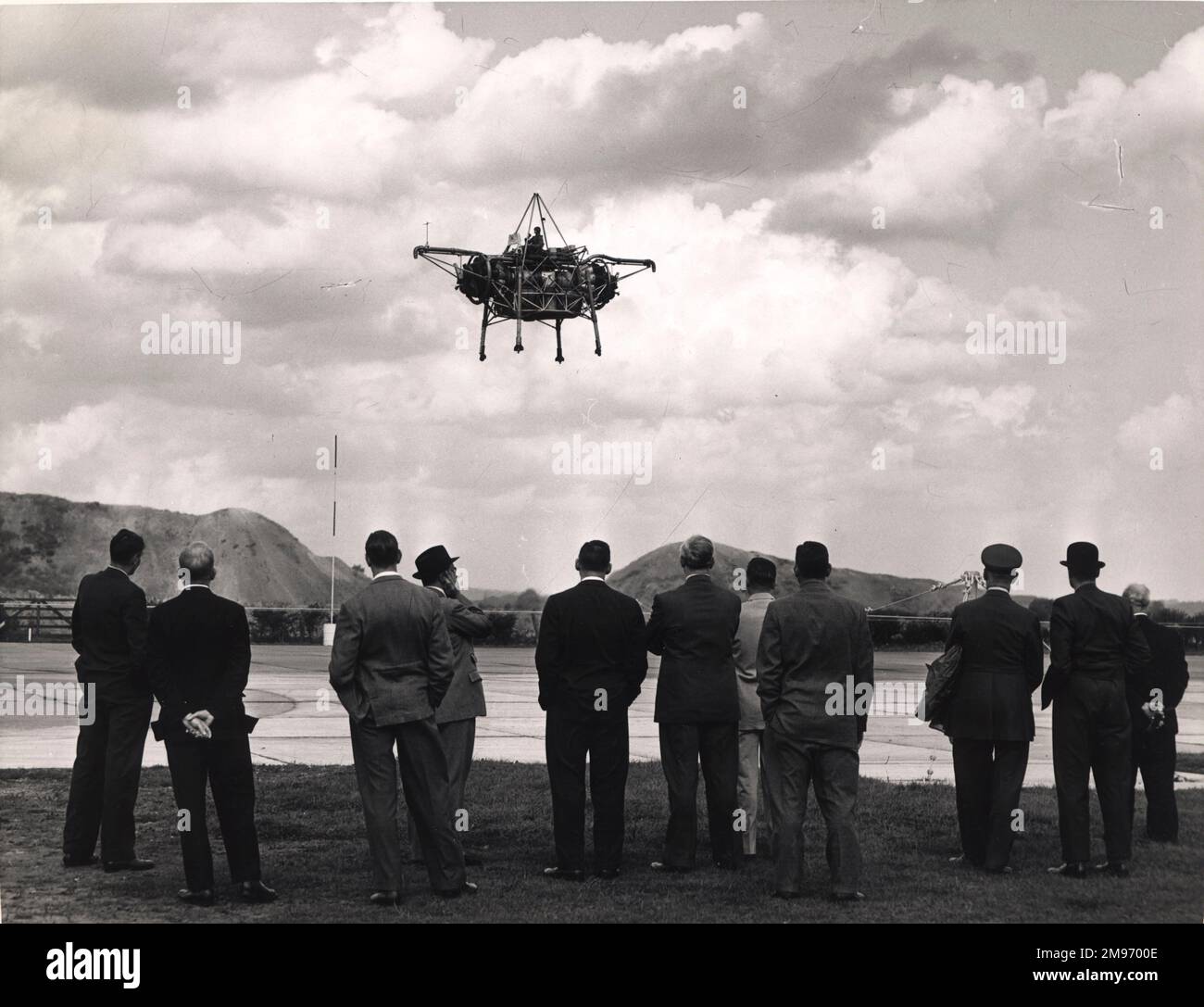 Rolls-Royce Flying Bedstead was powered by two Rolls-Royce Nene ...