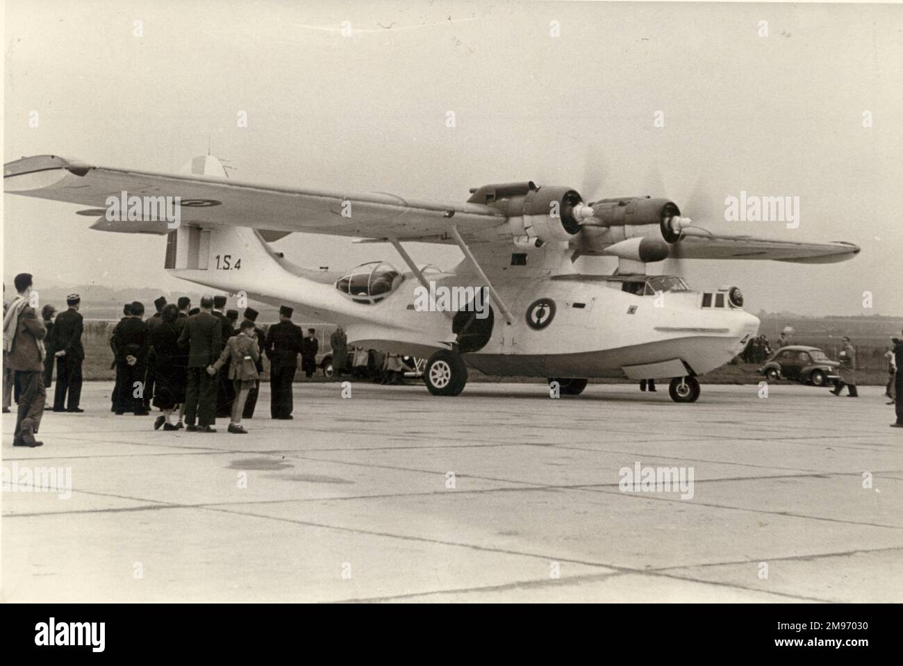 Consolidated PBY-5A Catalina of the French Navy Stock Photo - Alamy