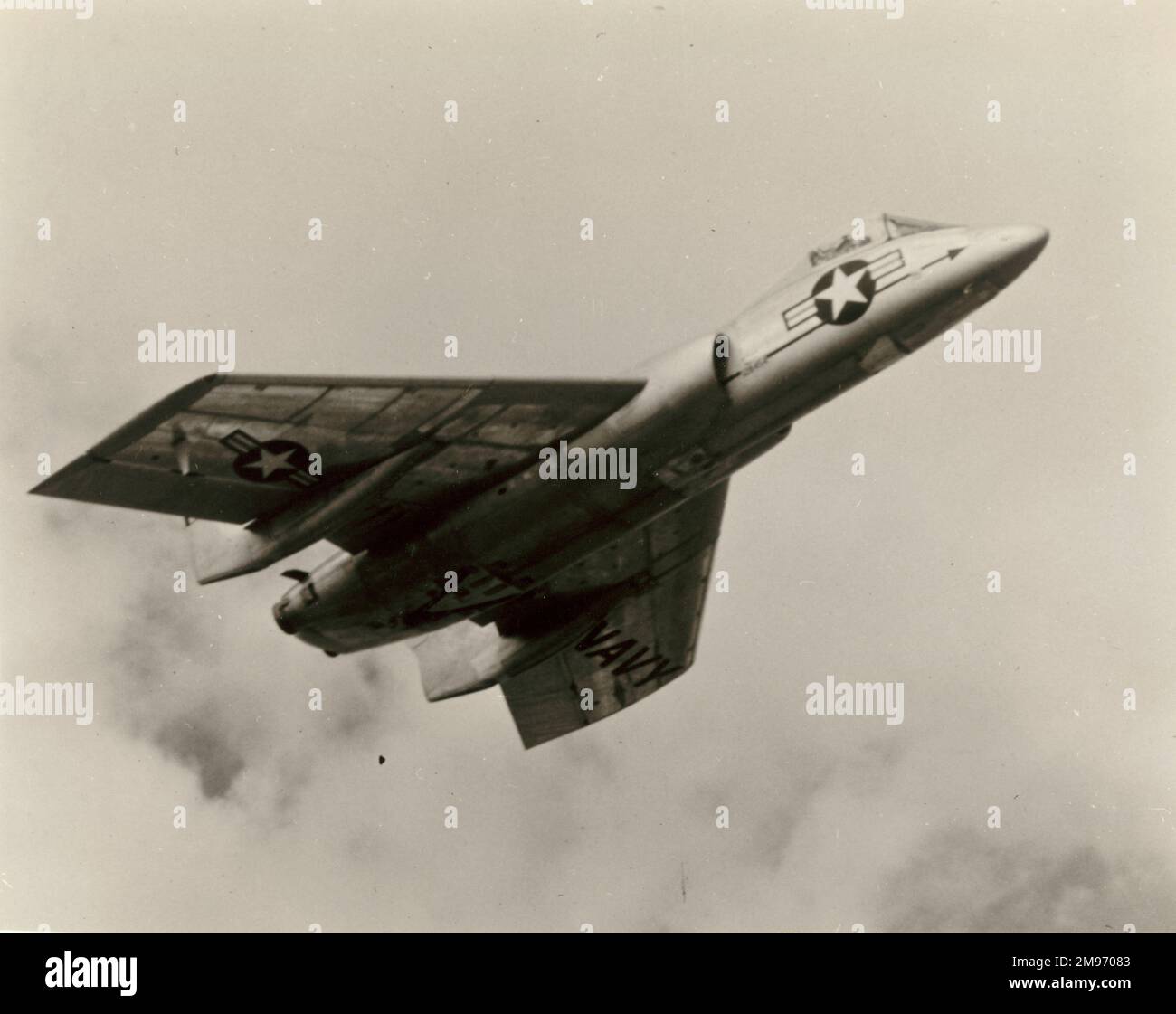 Vought F7U-3 Cutlass Stock Photo - Alamy