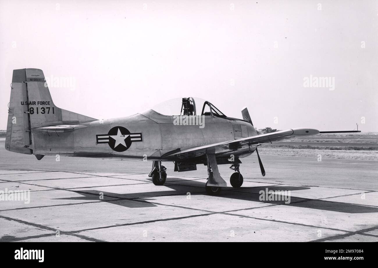 North American T-28 Trojan Stock Photo - Alamy