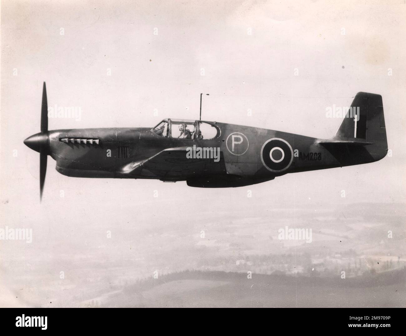 North American Mustang I, AM208, converted to X standard by Rolls-Royce ...