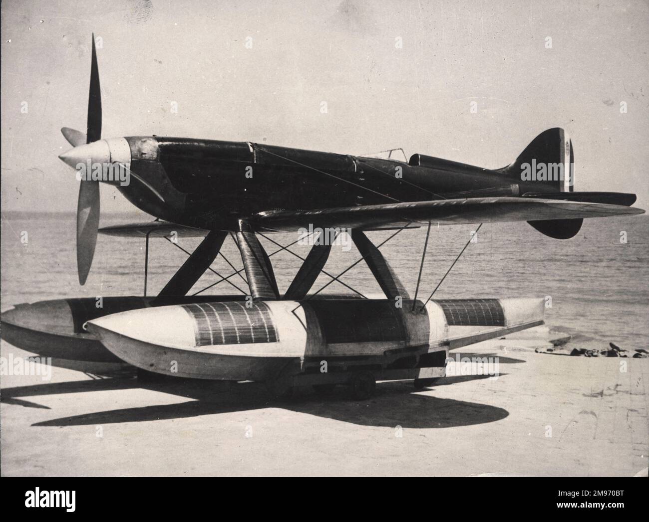 Macchi-Castoldi MC72 Schneider Trophy racing seaplane Stock Photo - Alamy