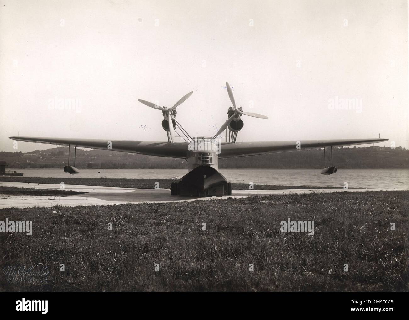 Macchi-Castoldi MC99 flying boat Stock Photo - Alamy