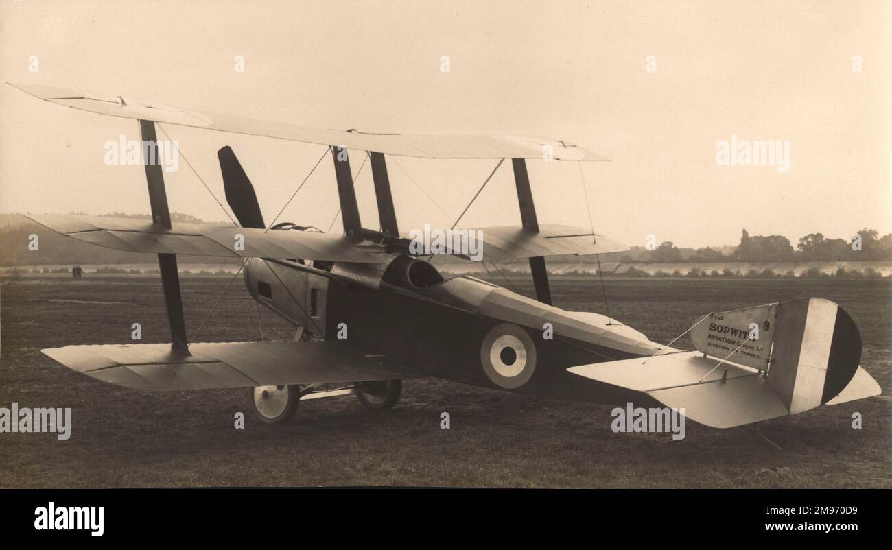 Sopwith Triplane (Hispano-Suiza engine Stock Photo - Alamy
