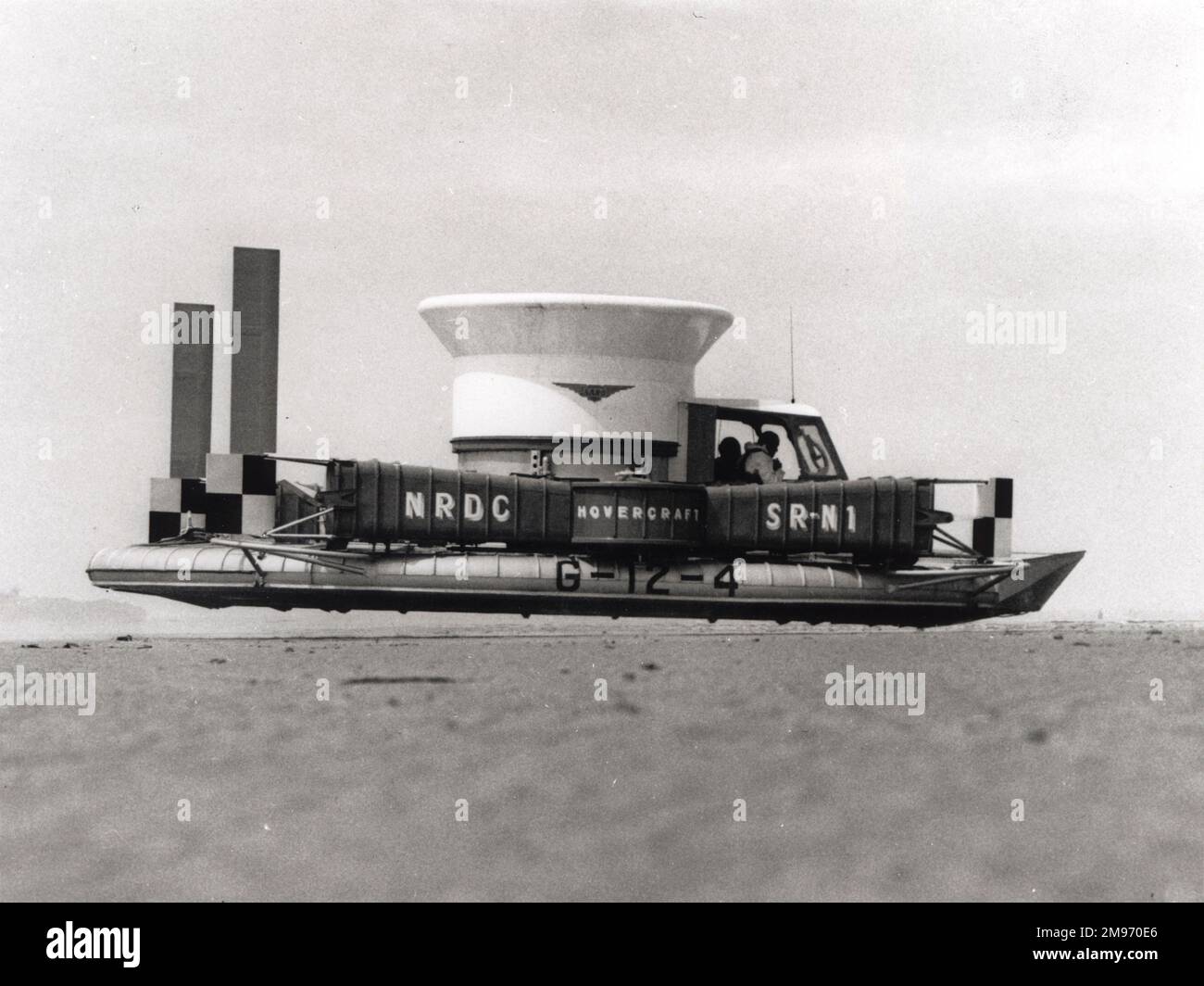 Saunders-Roe SR-N1 hovercraft, G-12-4 Stock Photo - Alamy