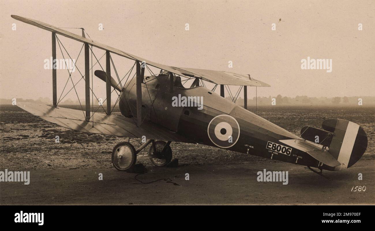 Sopwith 7F1 Snipe, E8006, built by Sopwith Aviation Stock Photo - Alamy