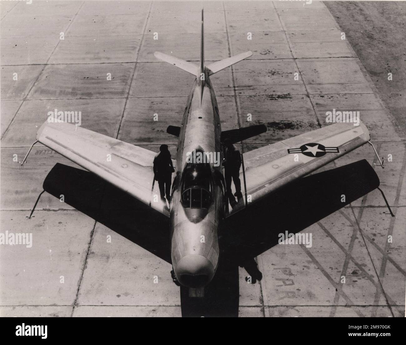 North American XP-86 Sabre first prototype. It was expended as a ...