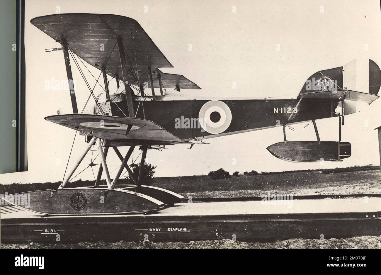 A Blackburn-built Sopwith Baby seaplane, N1128 Stock Photo - Alamy