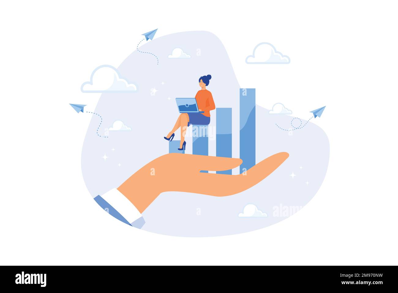 Financial improvement Stock Vector Images - Alamy