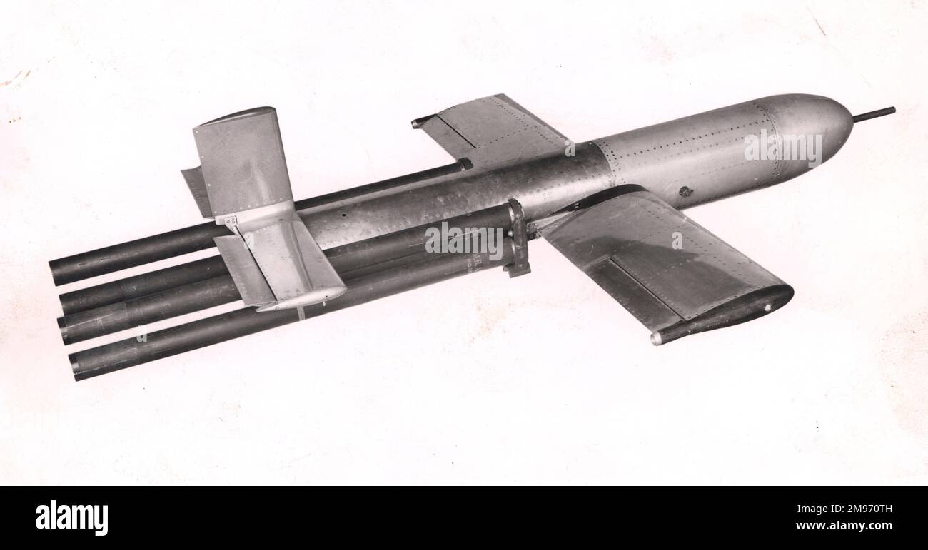 Fairey Stooge, the first British, pilotless, radio-controlled missile ...