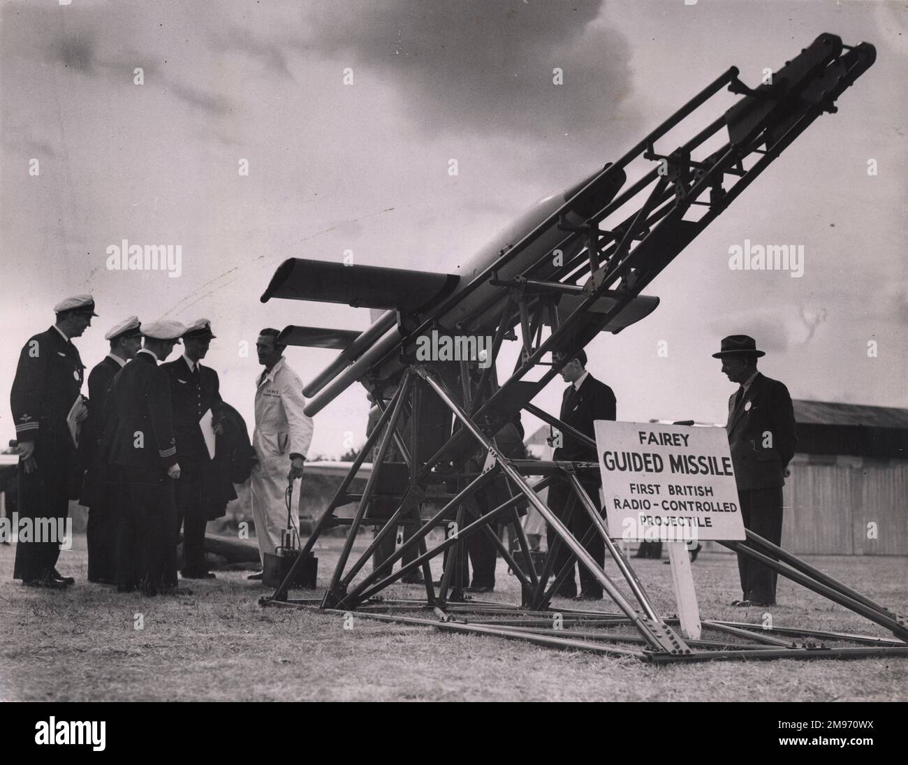 Fairey Stooge, the first British, pilotless, radio-controlled missile ...