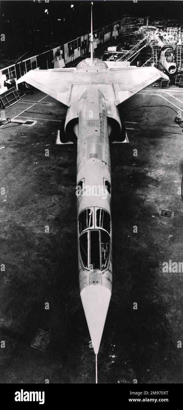 BAC TSR-2 production line Stock Photo - Alamy