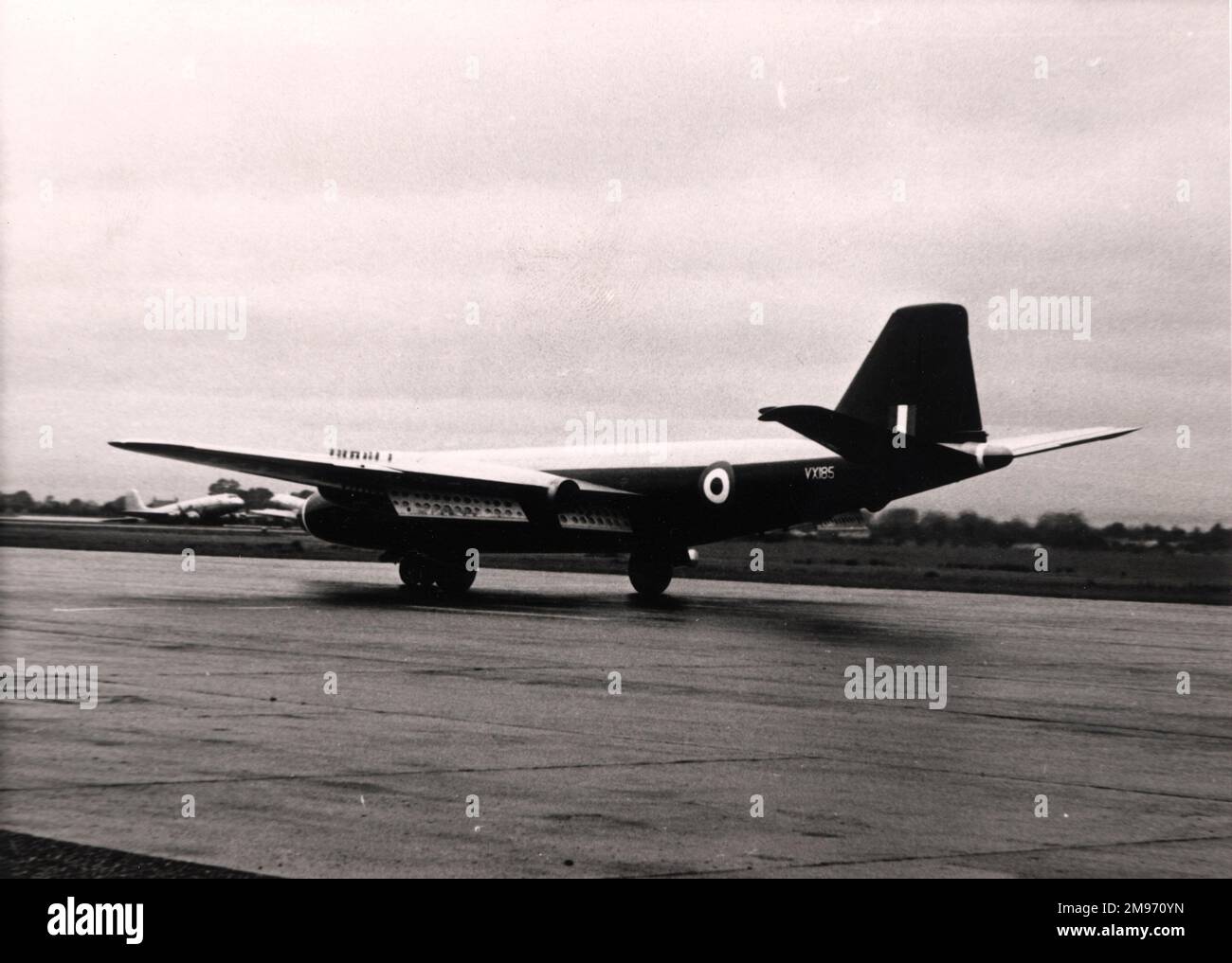 English Electric Canberra B5, VX185. This aircraft was used for the ...