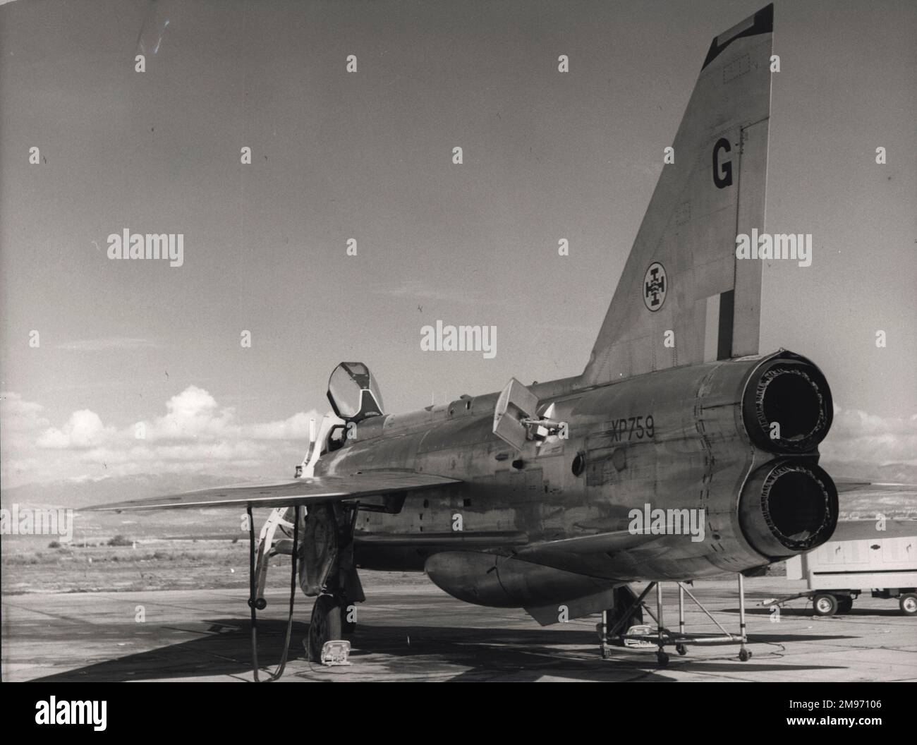 English Electric Lightning F3, XP759 of No 111 Squadron, at RAF ...