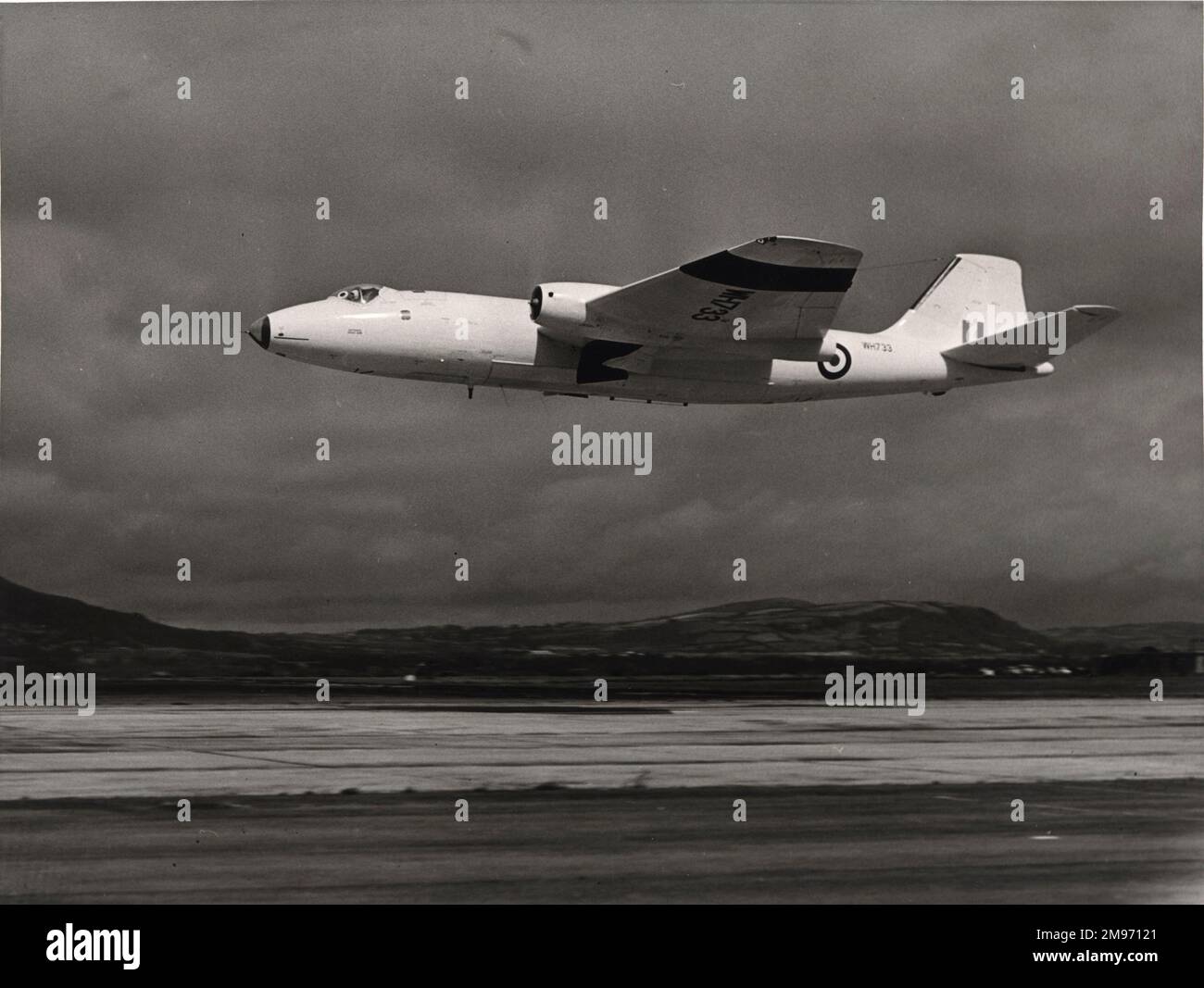 English Electric Canberra U10 target drone, WH733 Stock Photo - Alamy